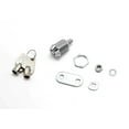 Kingsley Hardware Cam Lock - Chrome Finish, 7/8" Cylinder, Keyed Alike ...