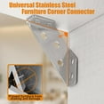 Universal Stainless Steel Furniture Corner Connector Furniture Corner