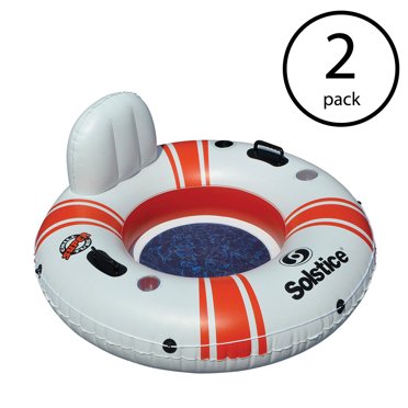 Poolmaster French Pocket Convertible Swimming Pool Inflatable Island ...