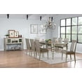 Kings Brand Furniture - Hamlin 84" Wood Rectangular Extendable Dining ...