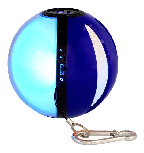 Mini Bocina Portatil Con Bluetooth Radio Recargable Azul /e | Walmart ...