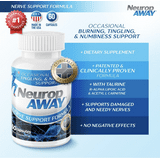 NeuropAWAY® Nerve Support Formula - Walmart.com