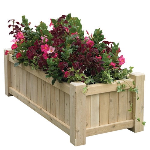 Good Directions Lazy Hill Farm Rectangular Planter Box - Walmart.com