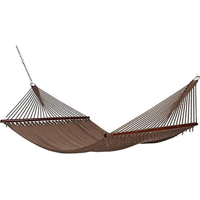 Project One EL-1004-MOC Polyester Soft-Spun Rope Hammock, Mocha ...