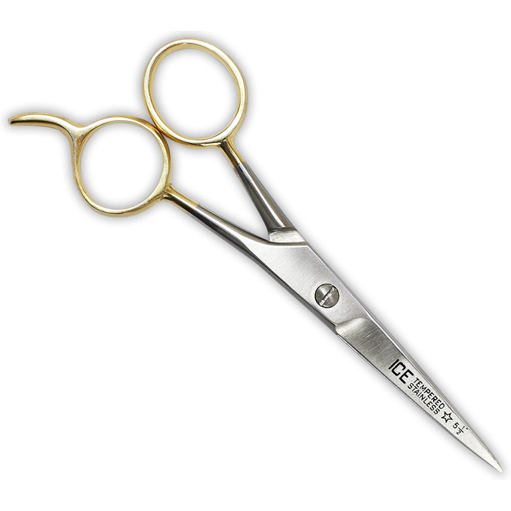 5-1/2 Inch Barber Scissors With 2-1/4 Inch Extra Sharp Blades, And ...