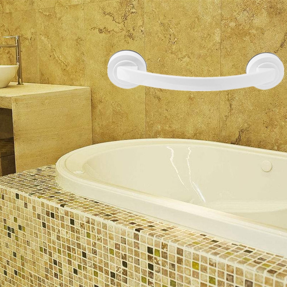Wovilon Bath Safety Handle Suction Cup Handrail Grab Bathroom Grip Tub ...