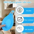 4-pack spoon rack, silicone spoon holder, heat-resistant stove spoon ...