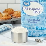 Great Value All-Purpose Enriched Flour 5 lb Bag for Baking Breads ...