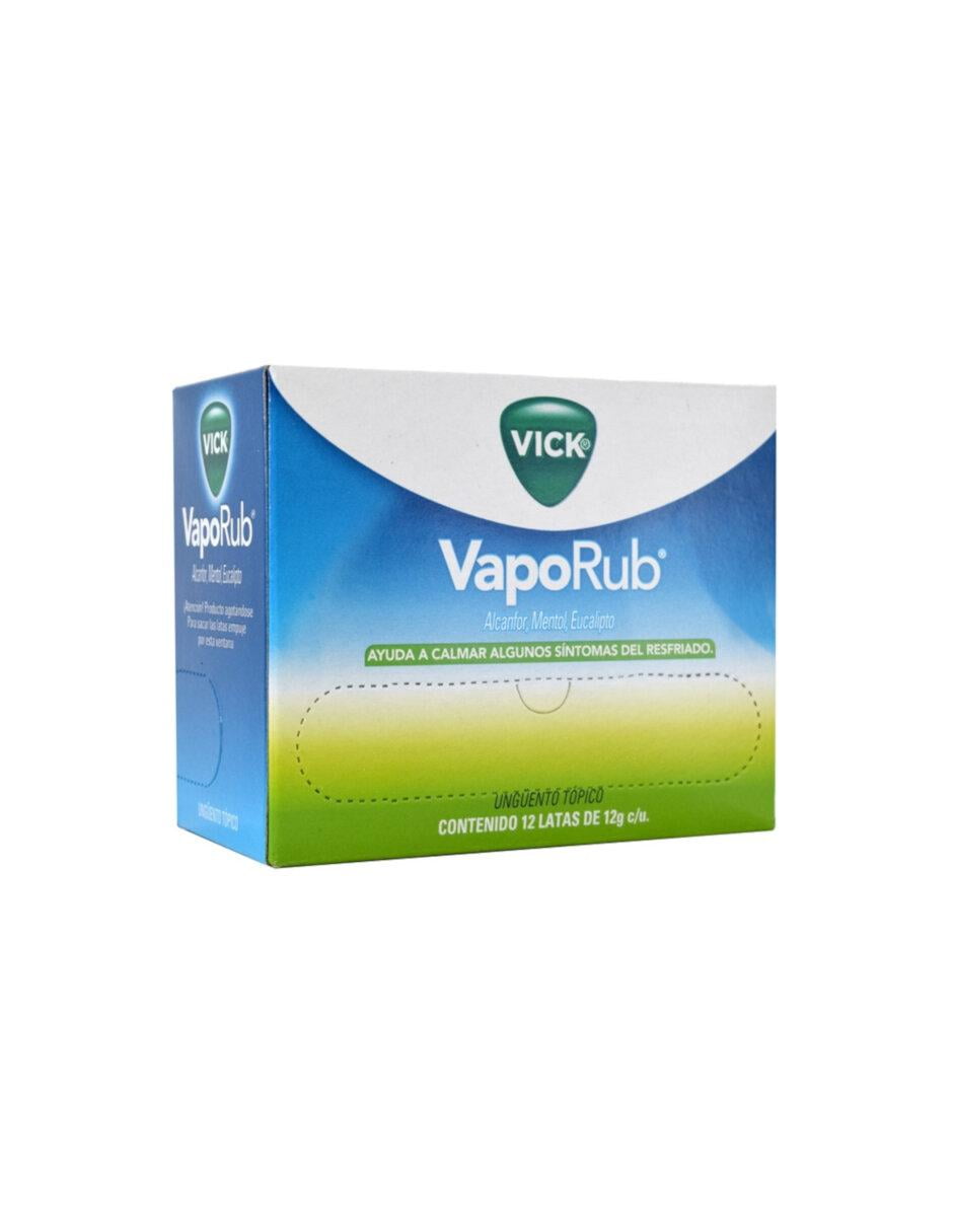 Pack de 30 Vick Vaporub de 12 latas con 12 gr Vick Lata | Bodega ...