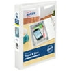 "Avery Durable Mini View Binder, 1"" Round Ring, Aqua, 175 Sheets, Tear ...