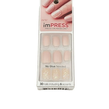 ImPRESS Press-on Nails Gel Manicure - One Shine Day - Walmart.com