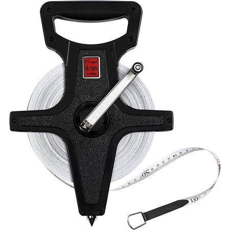 Open Reel Measure Tape with Metal Spike, Hand Crank - Open Tape Measure ...