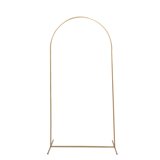 Efavormart 7ft Gold Metal Frame Wedding Arch, Round Rectangular ...