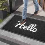 Novogratz Hello Mat, MULTI - Walmart.com