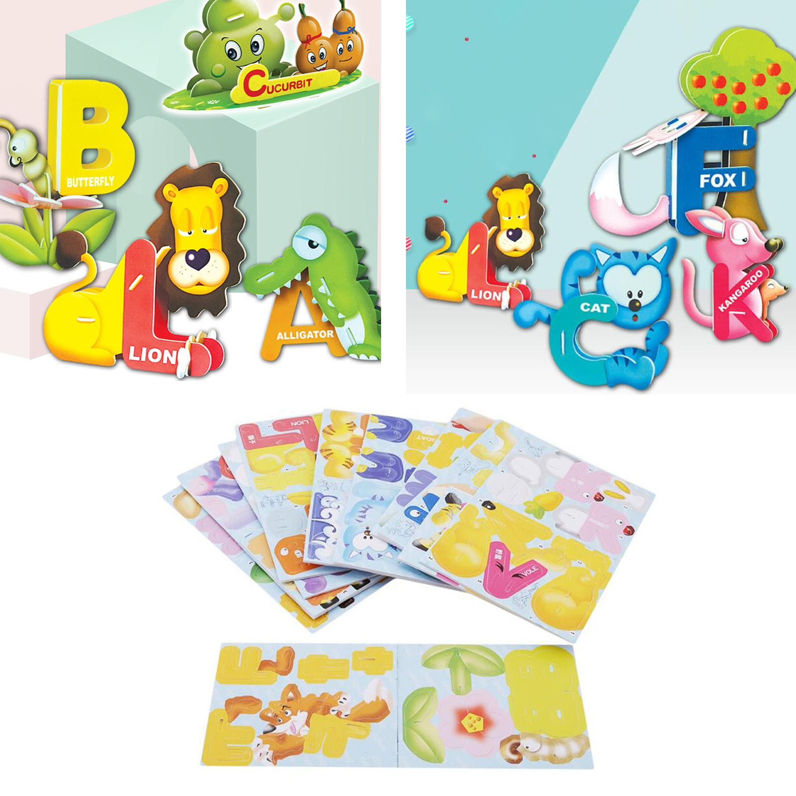 Tarjetas del alfabeto inglés Baoblaze Tarjetas del alfabeto inglés ...