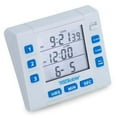 Cole-Parmer-AO-94411-10 Triple-Display Clock/Timer, NIST-traceable ...
