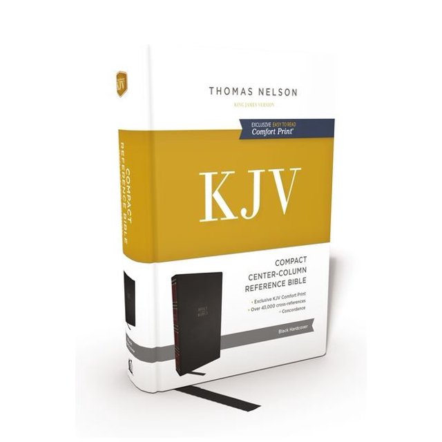KJV Brown Compact Center-Column Reference Bible - Walmart.ca