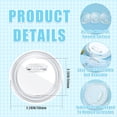 Style-Carry, 30 Pcs Acrylic Pin Badges, 2.3in, Reusable for DIY Crafts ...