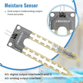 Soil Hygrometer Detection Module Moisture Sensor FC-28 DC 3.3V-5V ...