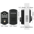 Free Shipping! SKYSHALO Fingerprint Door Lock, Keyless Electronic ...