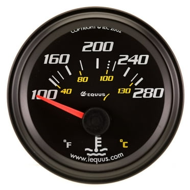 Equus 5076 Automotive Tachometer, 5000 Series, 2-1/2 in., 0-8000 RPM ...