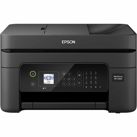 Epson Home All-in-One Workforce WF-2830 Wireless Color Printer with ...
