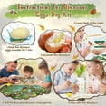 UUSUOO Dino Eggs Dig Kit,12 Pack Dinosaur Eggs Excavation Science ...