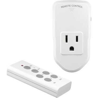 Link2Home Wireless Remote Control Outlet, Compact Plug, 100ft Range ...