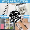 36Pcs Discbound Expansion Discs, (2",1-3/8",1") Black Plastic Book ...