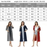 Robes for Women, LOFIR Womens Robes Zip Up Front Full Length ...