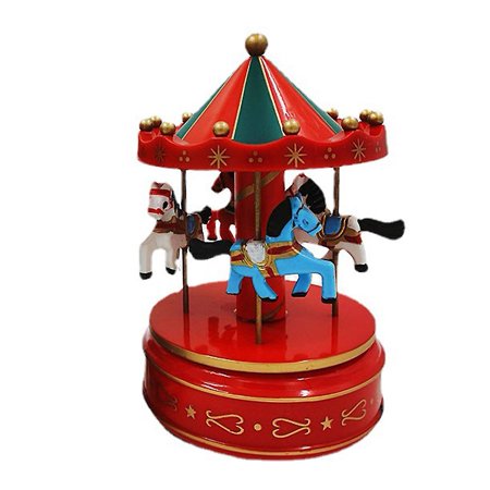Homemiyn Carousel Music Box Christmas And New Year Gifts For Children ...