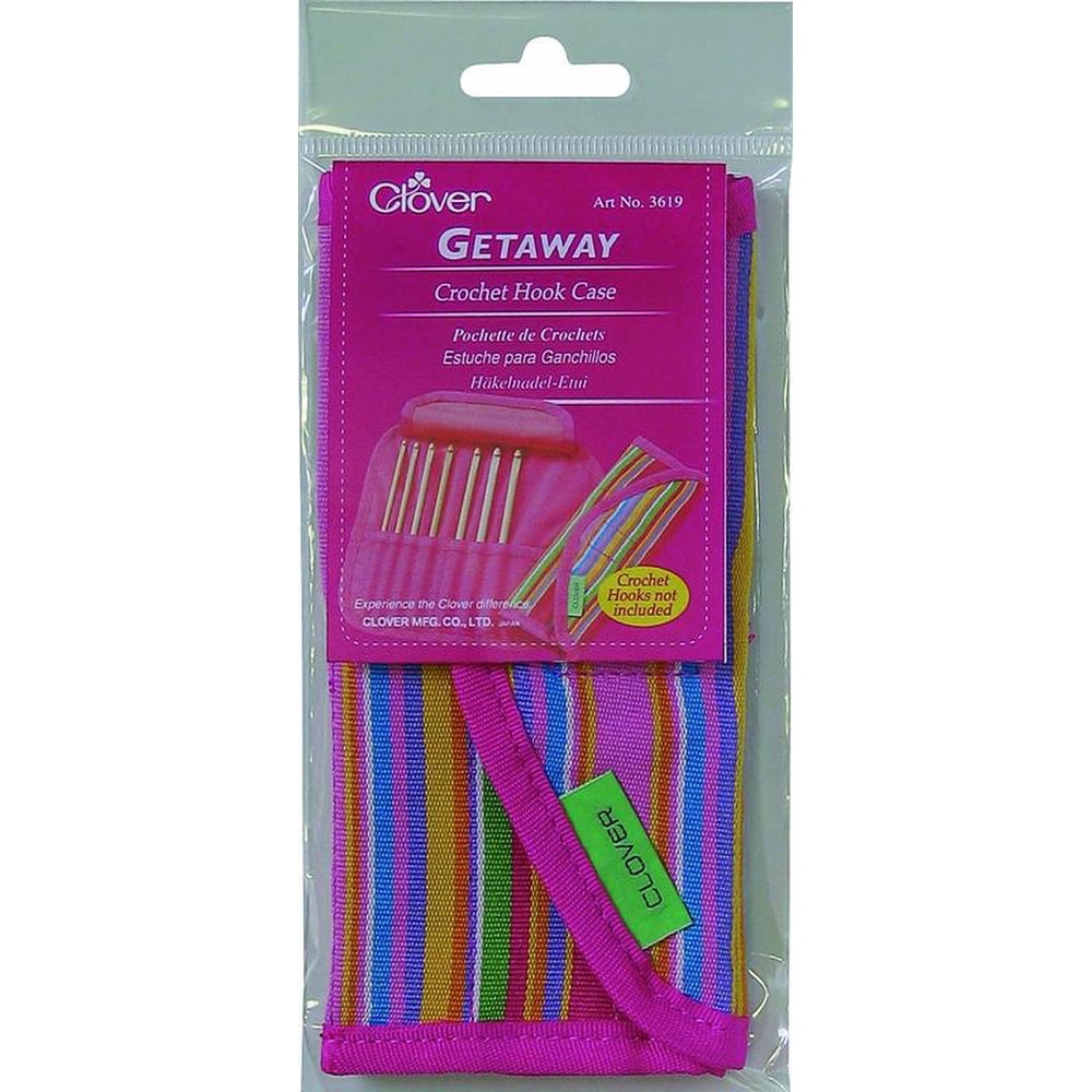 Clover - Getaway Bamboo Crochet Hook Case, 2.875X7 Multicolor - Walmart ...