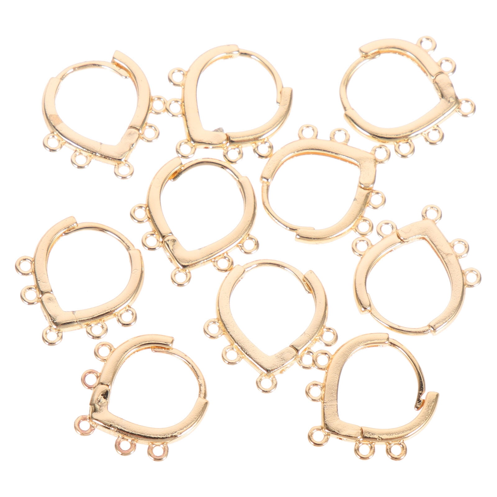 Click here for Oakleem 10pcs Earring Making Hooks Diy Craft Dangl... prices