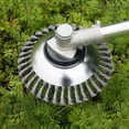 8 inch Steel Wire Weed Wheel Brush Cutter Trimmer Head, Universal Weed ...