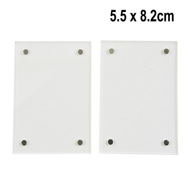 Gerich 5.5x8.2cm Acrylic Picture Frame Transparent Picture Frame with ...