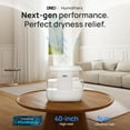 Humidifiers for Bedroom, 4L Top Fill Large Room, 36H Runtime, 28 dB ...