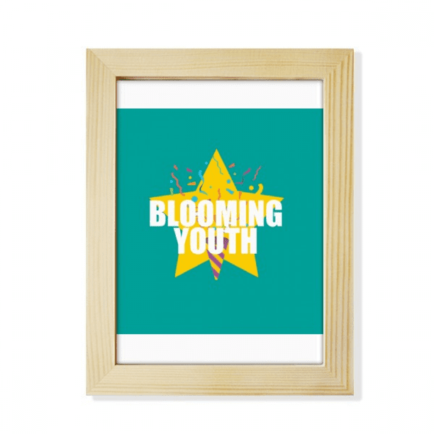 Youth Youth Vitality Creation Desktop Adorn Photo Frame Display Art ...