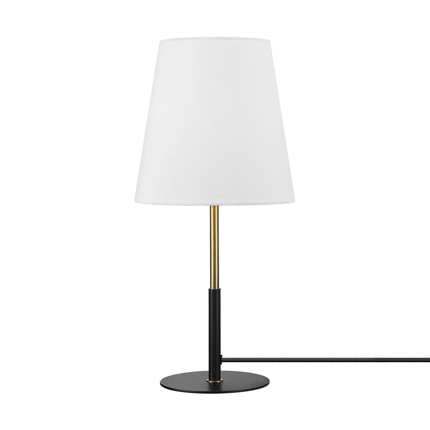 Click here for Globe Electric 16 Matte Black Table Lamp With Bras... prices