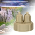 4 x Aquarium Plants Fish Tank Accessories CO2 Bottle Caps, Quick DIY ...
