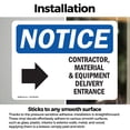 (2 Pack) Contractor Material And Equipment Sign - Walmart.com