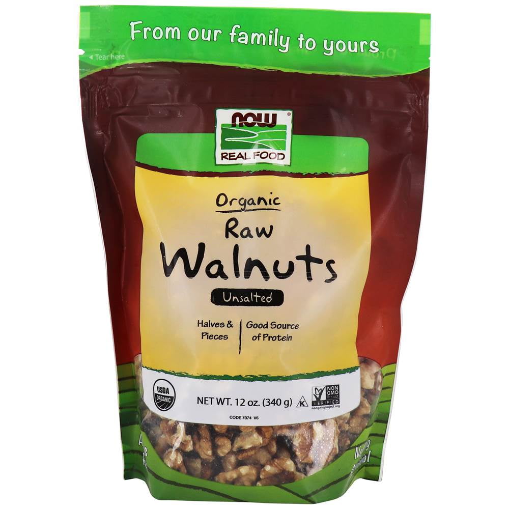 Click here for Now Foods - Now Real Food Organic Raw Walnuts Halv... prices