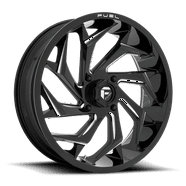 FUEL 1PC D755 REACTION 18X9 5X139.7/5X150 1ET 124.3CB GLOSS BLACK ...