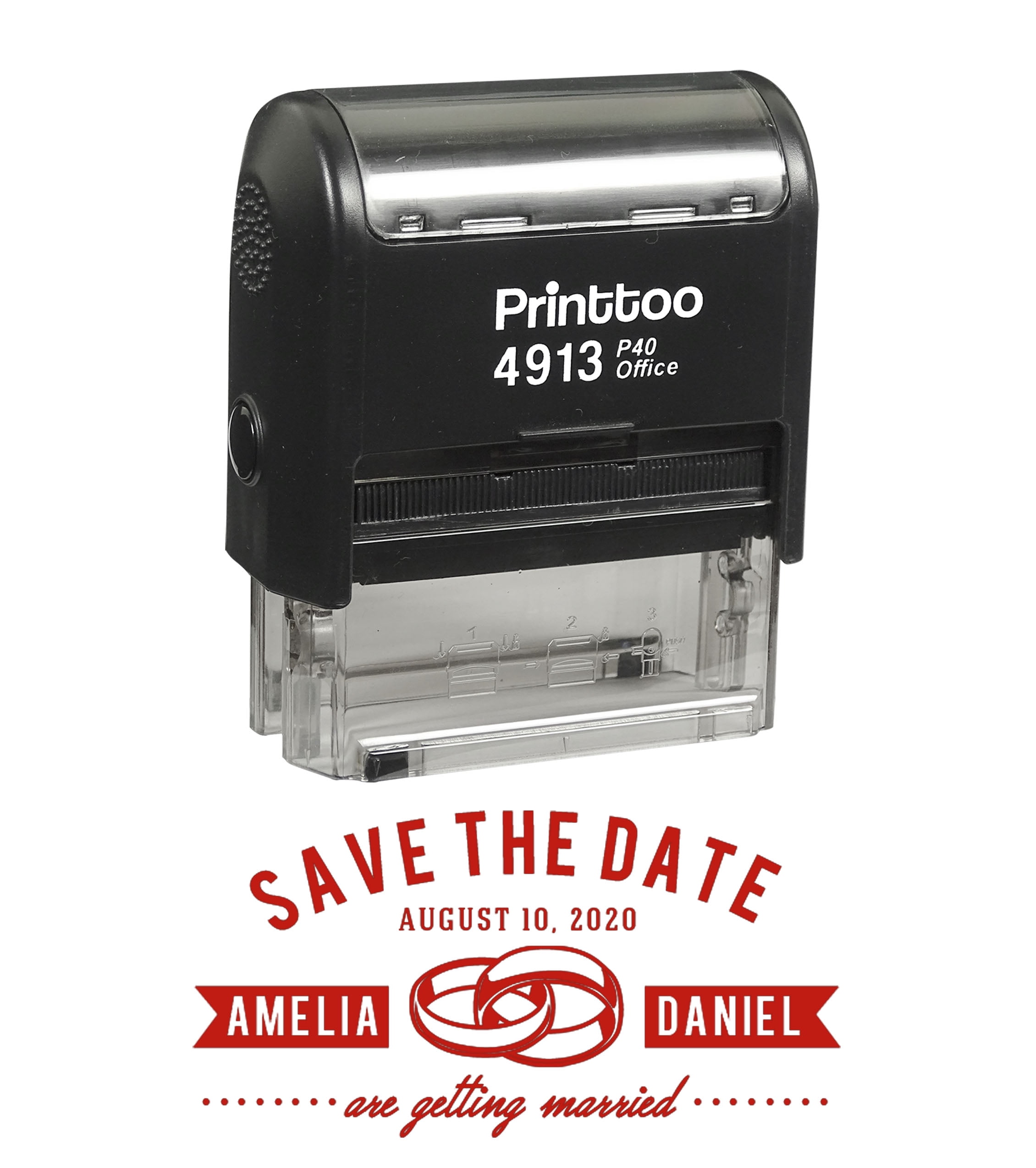 Personalized Self Inking Signature Stamp Personalized Logo Stamper ...