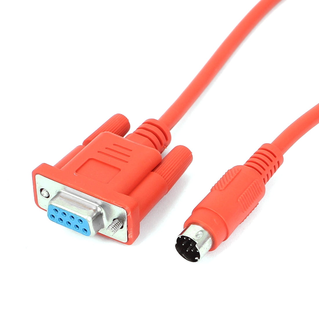 2m Red DB9 Female to 8 Pin Din Male Connector SC09 PLC Programming ...