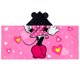 Minnie Mouse Kids Hooded Towel and Character Loofah Set, Cotton, Pink ...
