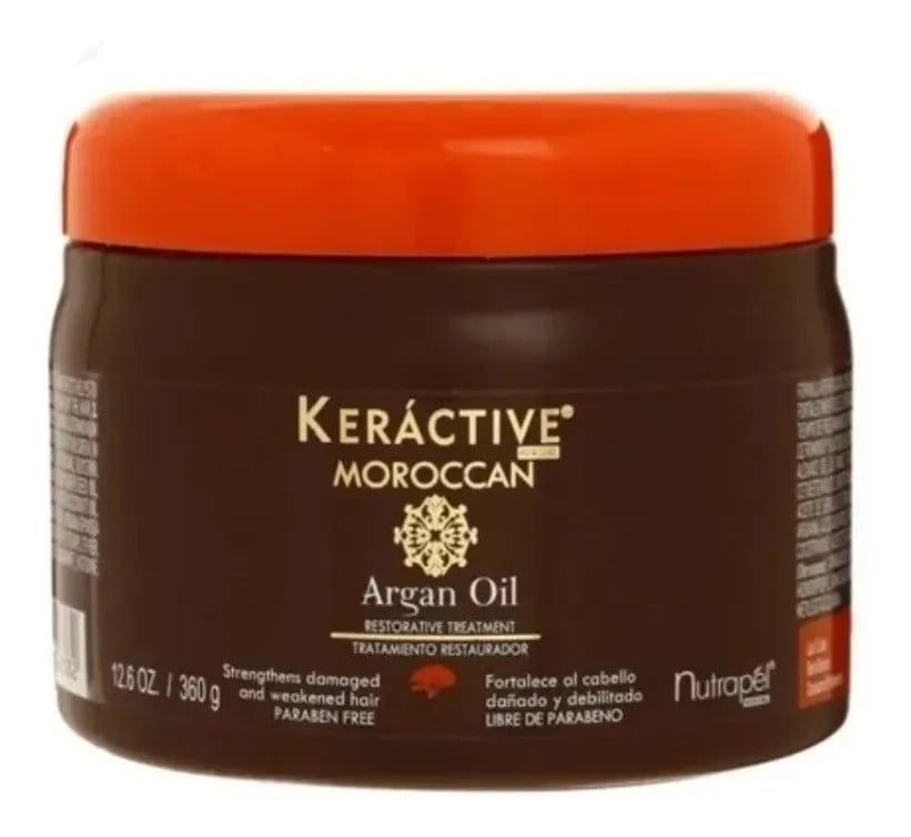 Tratamiento Keráctive Moroccan Argan Oil Nutrapel 360gr NUTRAPEL ...