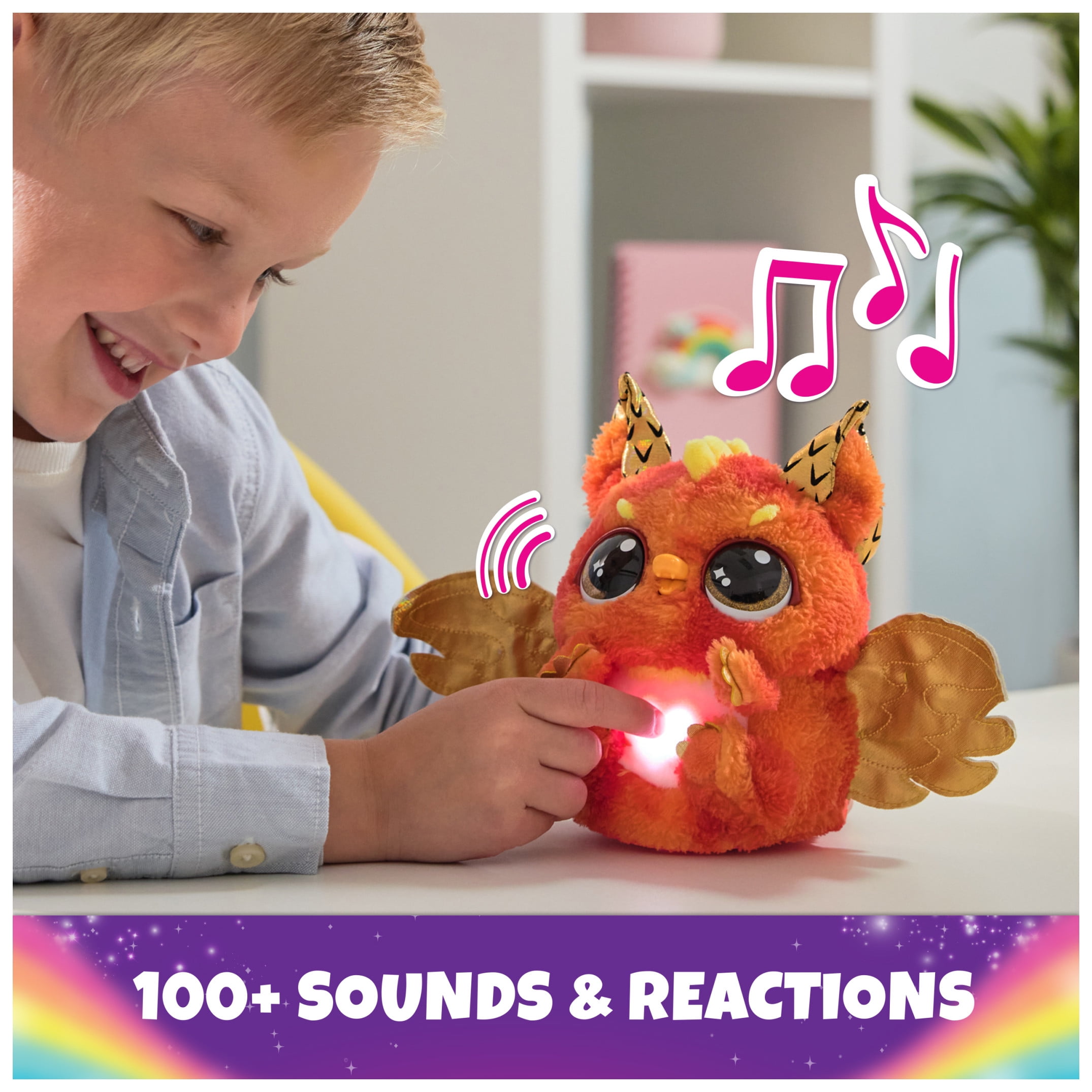 Hatchimals Alive, Mystery Hatch 6.5-inch Draggle Electronic Pet with ...
