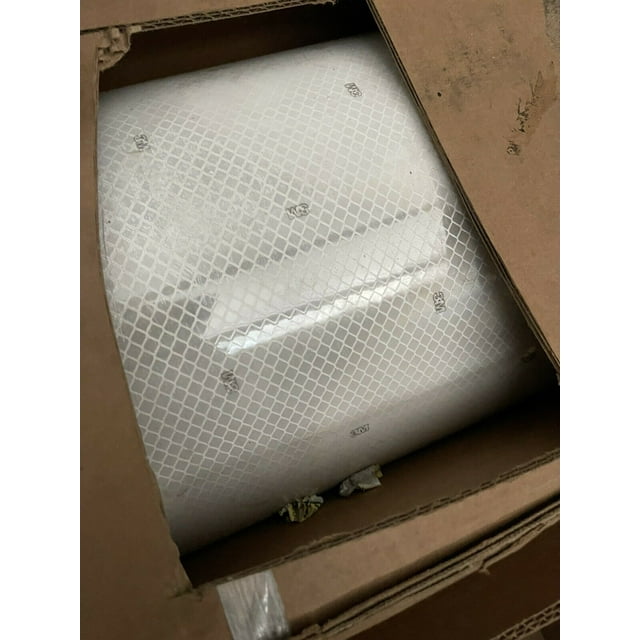 3M FLEXIBLE PRISMATIC CONE SHEETING, 3340, WHITE, 1244.6MM X 91.4M / 49 ...