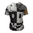 BRANROY Men's Halloween Printed Round Neck - Short Sleeve Sports Top ...