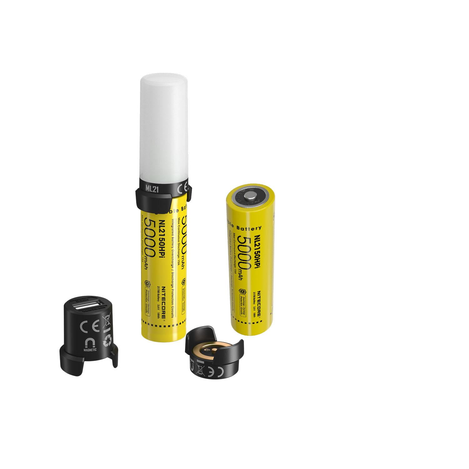 Combo: Nitecore 21700 Intelligent Battery System MPB21 KIT: 3-in-1 ...